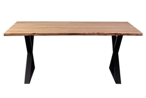 Manzanita Collection Live Edge Acacia Wood Dining Table, Portland, OR ...